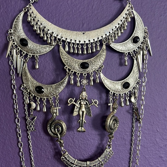 Jewelry | Lilith Occult Satanist Satanic Witchcraft Necklace With ...